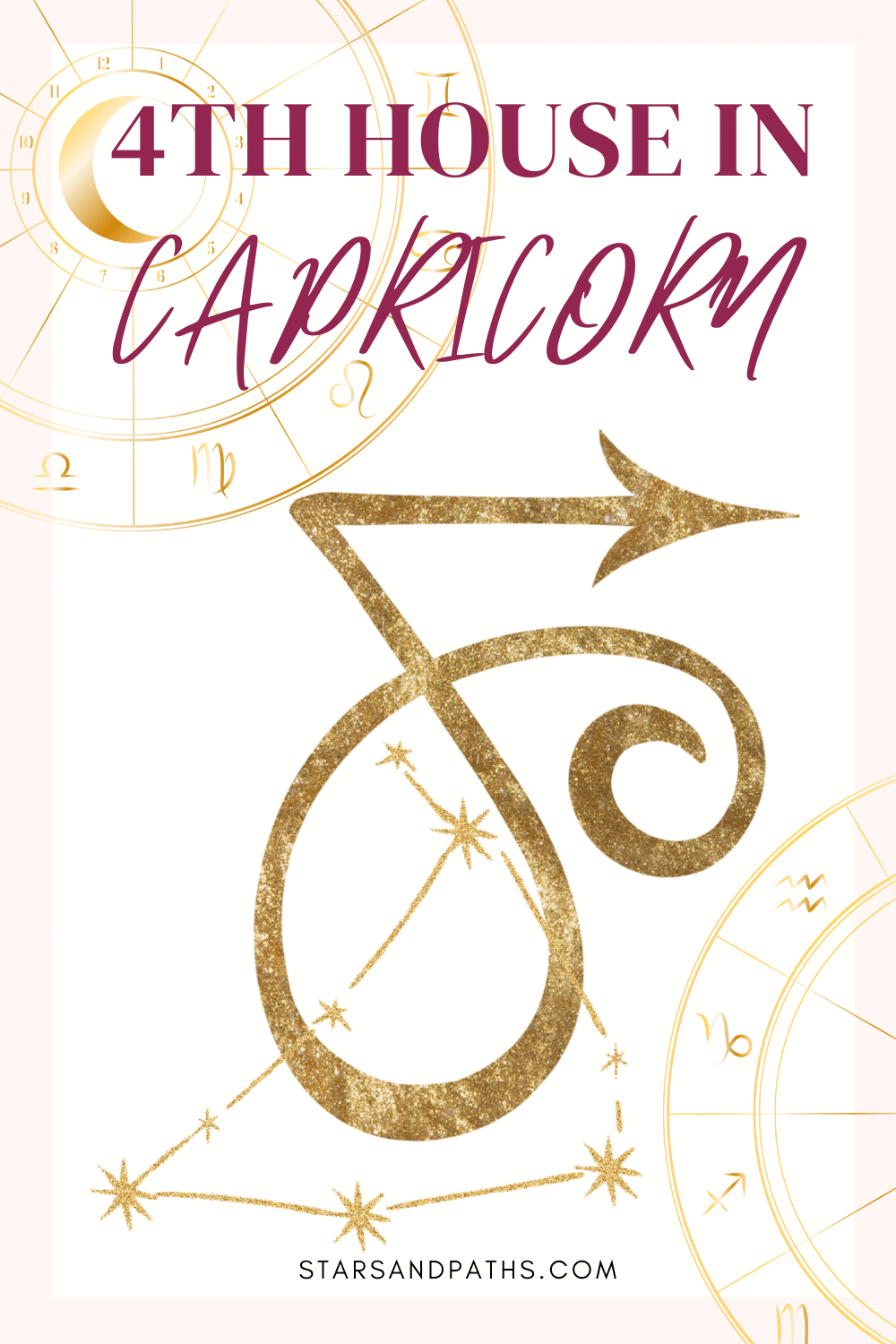 Capricorn in 4th House: Serious About Responsibility