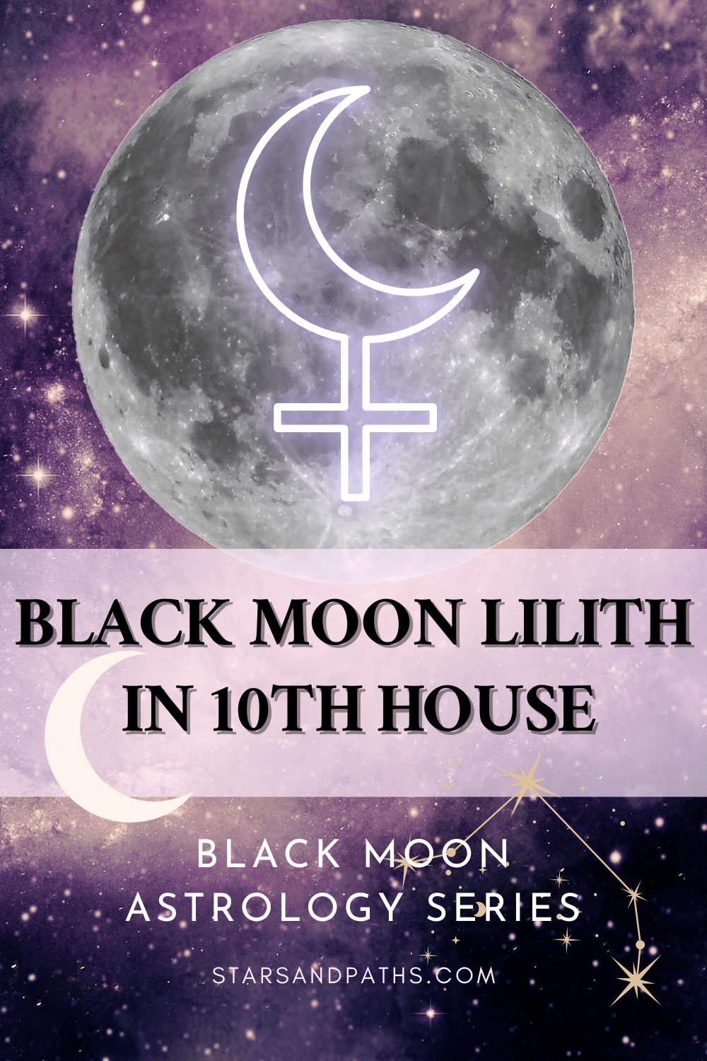 Black Moon Lilith in 10th House: When Success Demands Defiance