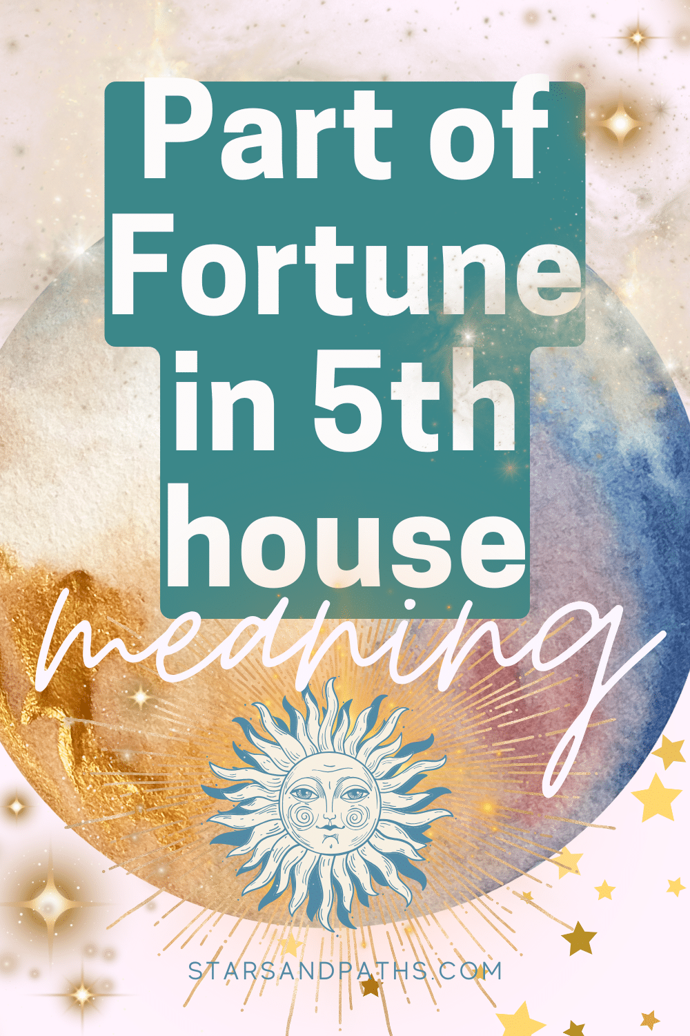 Part of Fortune in 5th House: Romantic Luck and Creative Joy