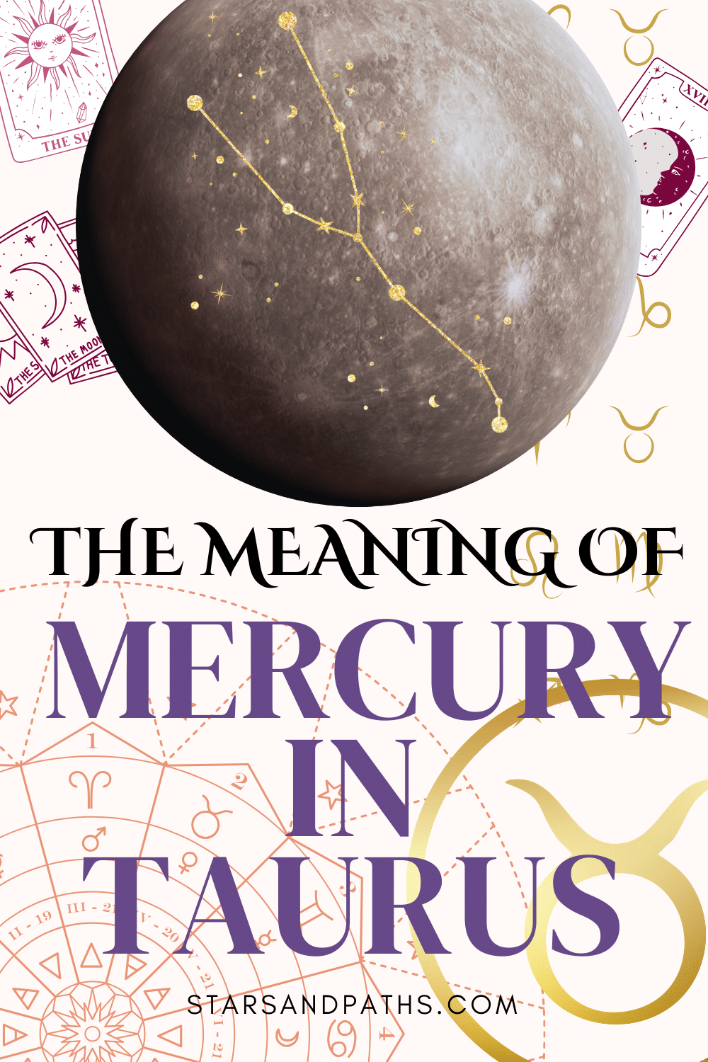 Natal Mercury in Taurus: Golden Thoughts, Grounded Words