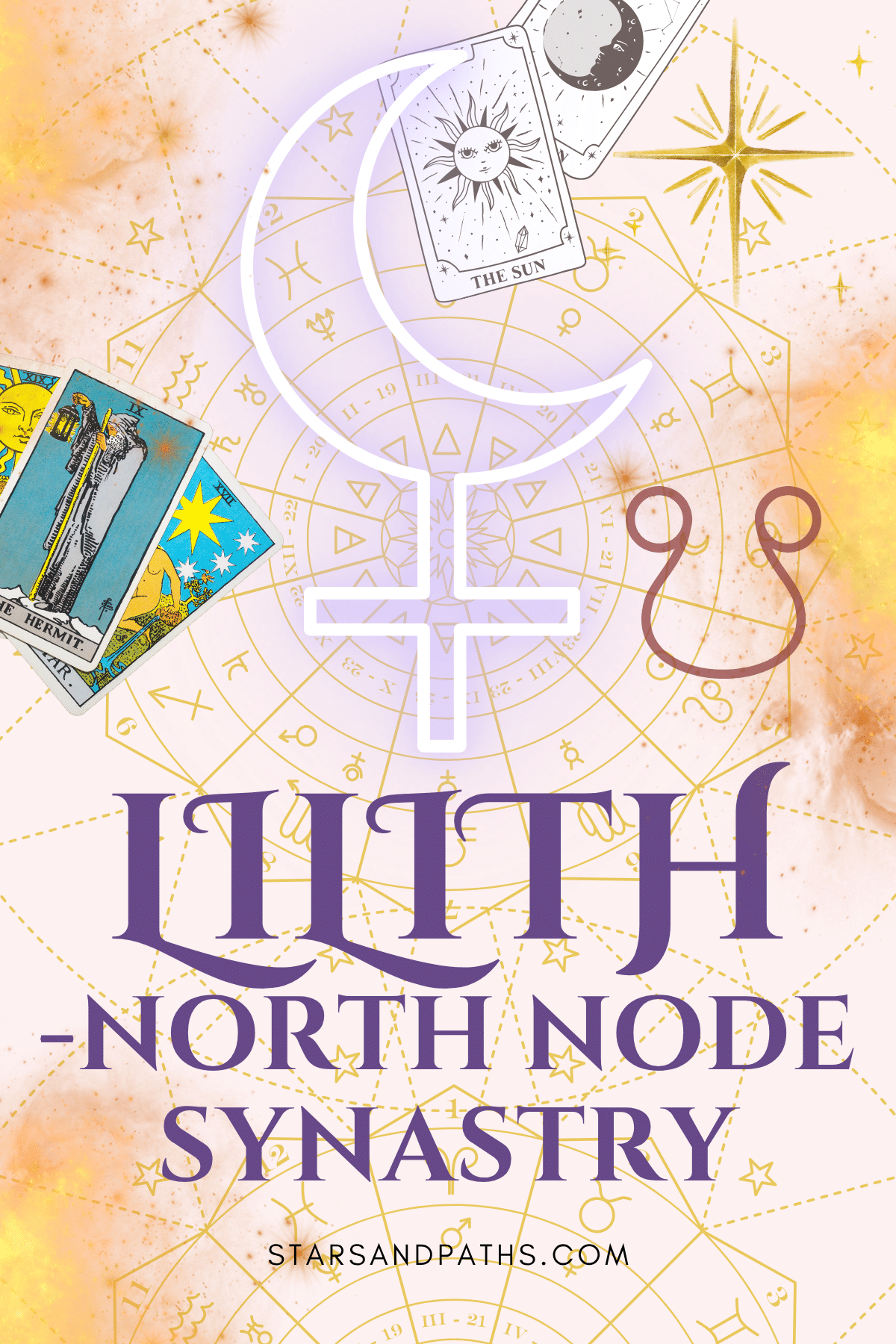 Lilith-North Node Synastry Aspects: Karmic Sparks and Soul Lessons